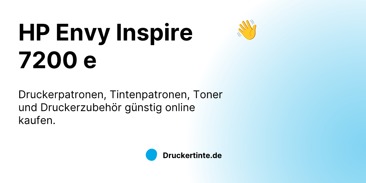 HP Envy Inspire 7200 e | Druckertinte.de